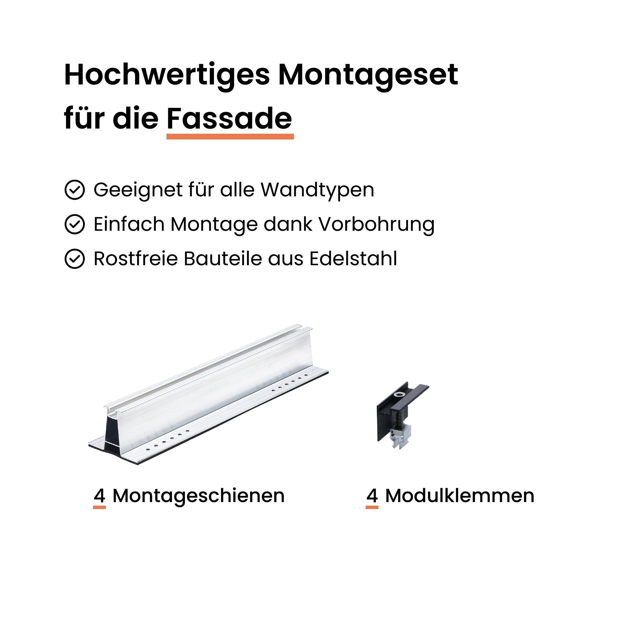 Montagesystem Voltd Wand (3 Module)